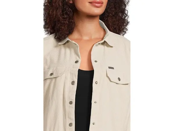 Columbia Blue Point Creek Corduroy Shirt Jacket - Tan