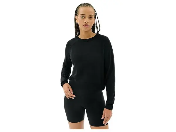 Splits59 Brooks Fleece Long Sleeve Sweatshirt - Black