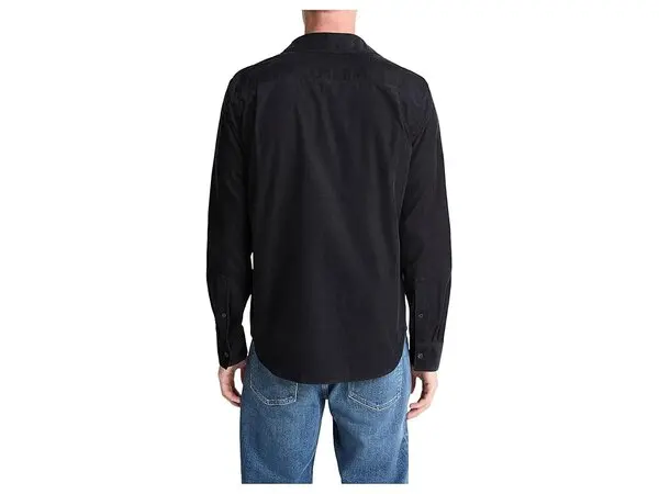 Vince Corduroy Long Sleeve Shirt Clothing Coastal - Navy
