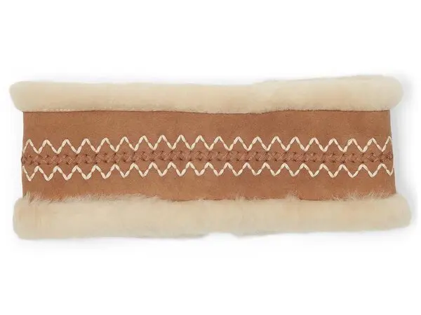 UGG Atherson Embroidered Headband - Brown