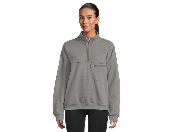 Columbia Half Zip Coat - Gray