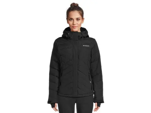 Columbia Down Insulated Hooded Jacket - Black