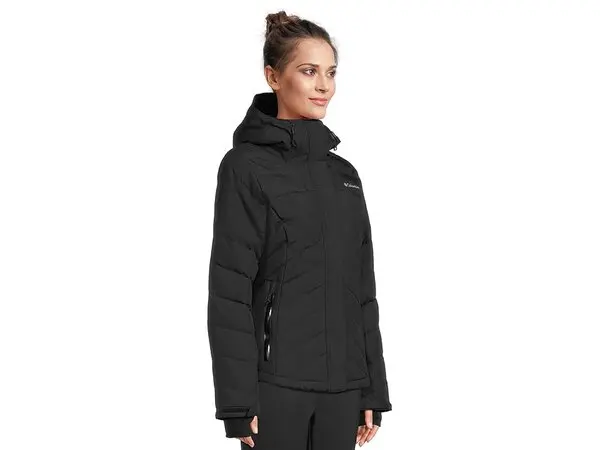 Columbia Down Insulated Hooded Jacket - Black