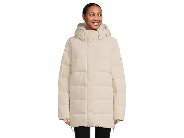 Columbia Amaze Puff Mid Hooded Jacket - Tan