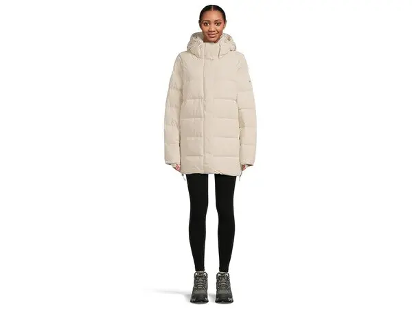 Columbia Amaze Puff Mid Hooded Jacket - Tan