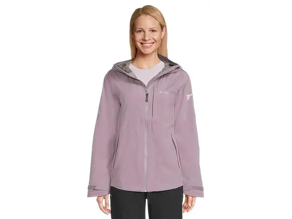 Columbia Ampli-dry Ii Shell Coat Shale - Purple