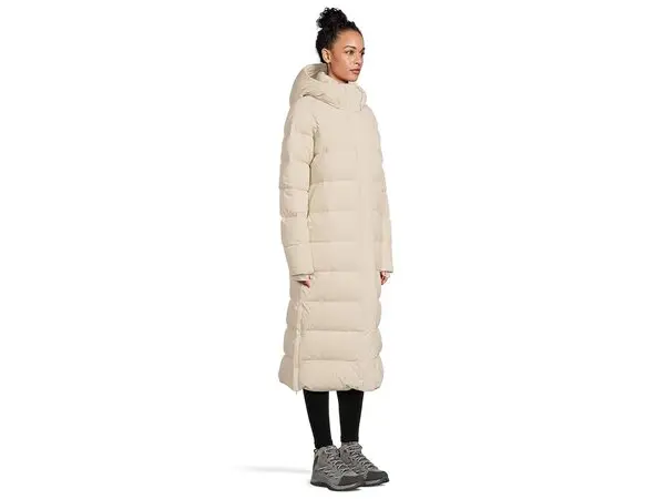 Columbia Amaze Puff Long Hooded Jacket - Tan