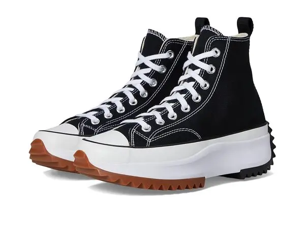 CONVERSE Run Star Hike Canvas Platform Lace-up Boots