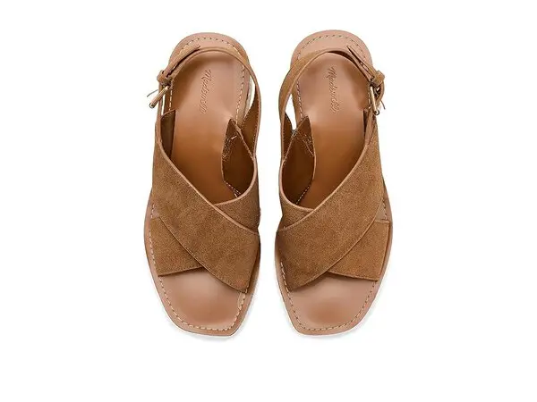 Madewell Gabriella Flatform Sandals - Brown