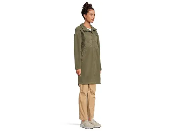 Columbia Cloud Point Long Fleece Coat - Green