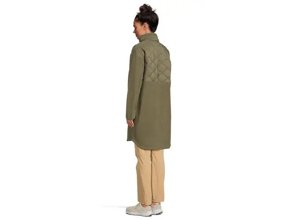 Columbia Cloud Point Long Fleece Coat - Green