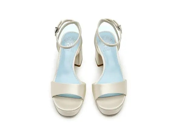 Vince Camuto Pendreya Platform Sandals - Bone