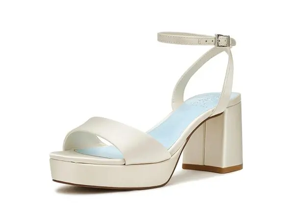 Vince Camuto Pendreya Platform Sandals - Milk