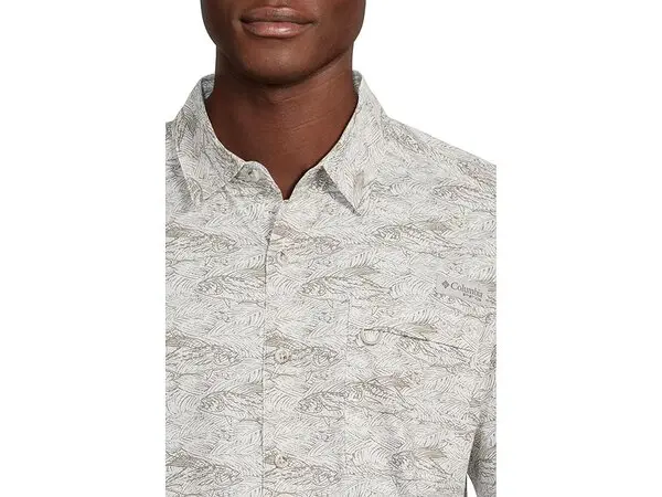 Columbia Wild Cast Camp Shirt Clothing Nocturnal Guadalupe Convo - Gray
