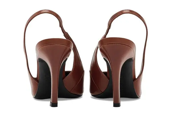 Schutz Lexi Sling High Heel Pumps - Brown