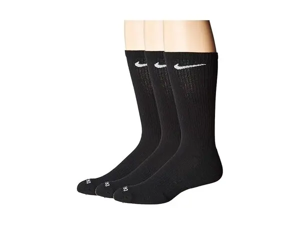 Nike Everyday Plus Cushion Crew Socks 3-pair Pack - Black