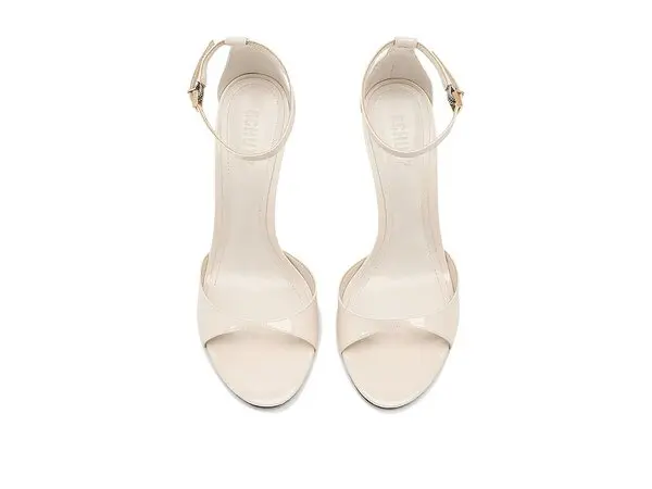 Schutz Scarlett Stiletto Sandals - White