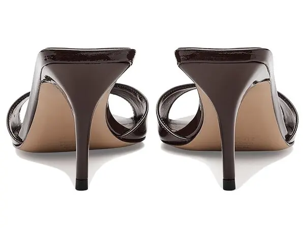 Schutz Elodie Stiletto Sandals - Brown