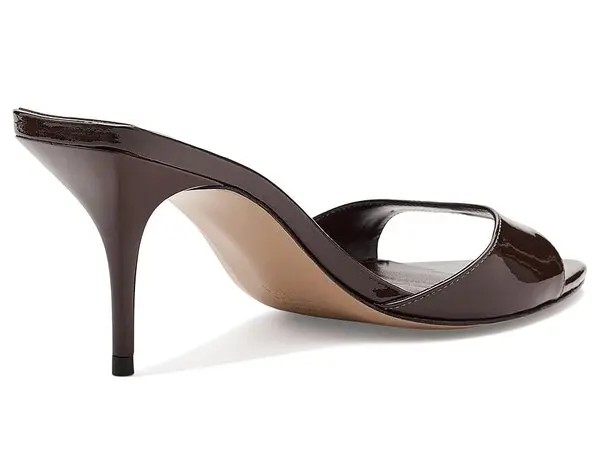 Schutz Elodie Stiletto Sandals - Brown