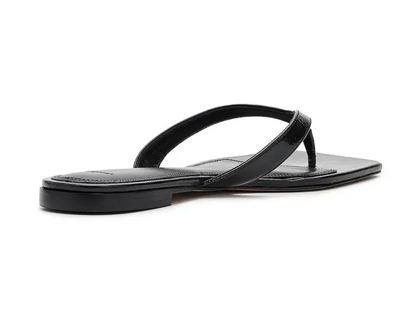 Vince San Juan Thong Ii Flat Sandals - Black
