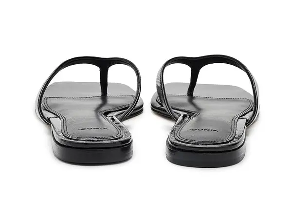 Vince San Juan Thong Ii Flat Sandals - Black