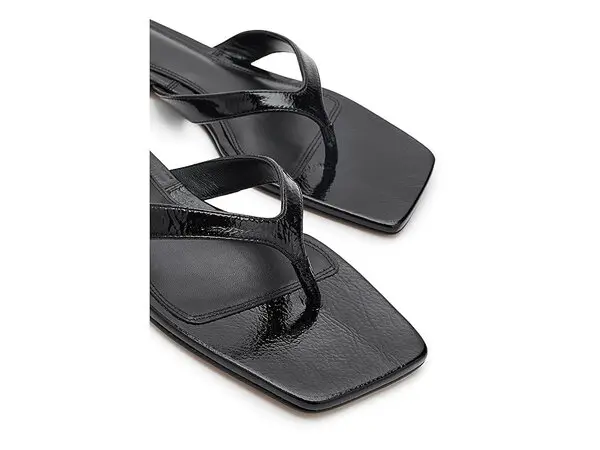 Vince San Juan Thong Ii Flat Sandals - Black