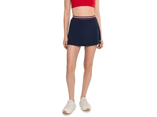 Splits59 Kaia Active Rib Skorts With Contrast Waistband - Navy