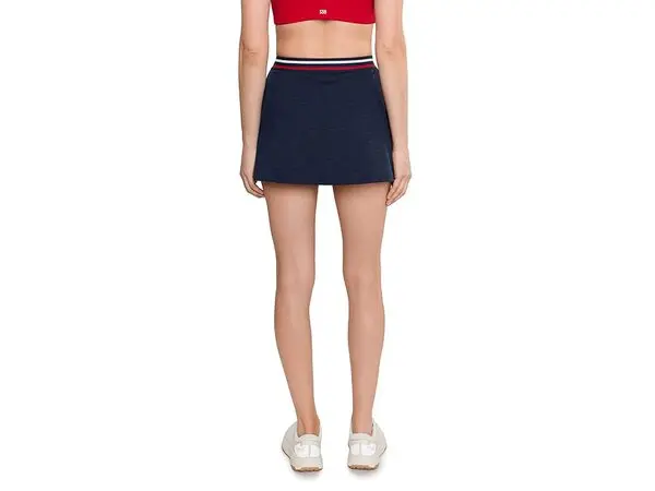 Splits59 Kaia Active Rib Skorts With Contrast Waistband - Navy