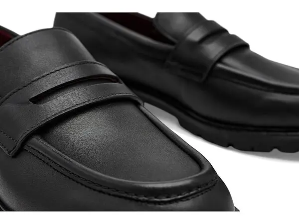 Vince Siena Lug Dress Flat Shoes - Black