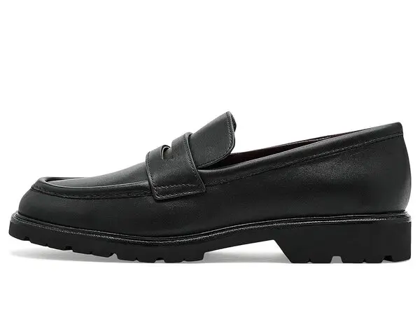 Vince Siena Lug Dress Flat Shoes - Black