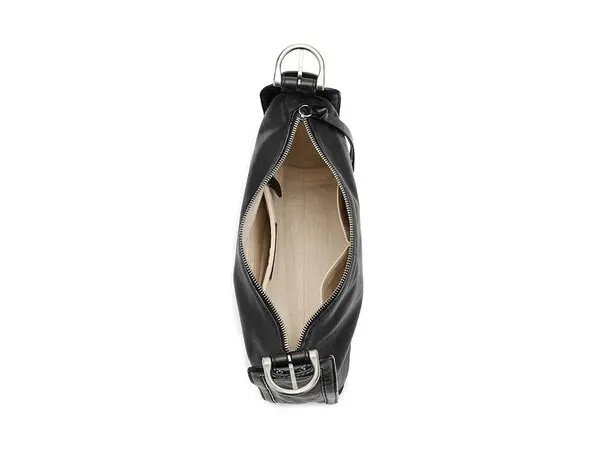 THE FRYE COMPANY Carla Studded Shoulder Handbag - Black