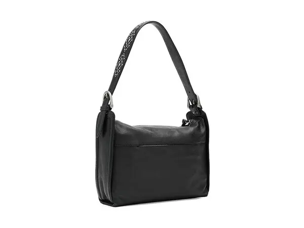 THE FRYE COMPANY Carla Studded Shoulder Handbag - Black