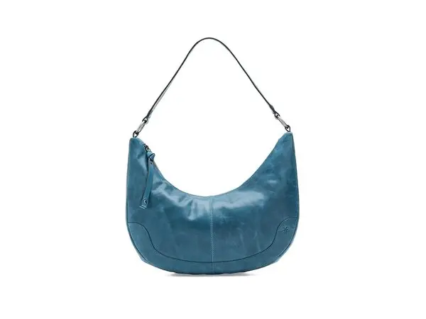 THE FRYE COMPANY Melissa Cresent Hobo Shoulder Bag - Ink