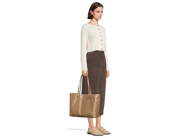 THE FRYE COMPANY Melissa Shopper Hobo Handbag - Bronze