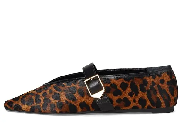 Schutz Courtney Buckle Flat Shoes