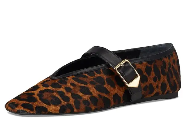 Schutz Courtney Buckle Flat Shoes