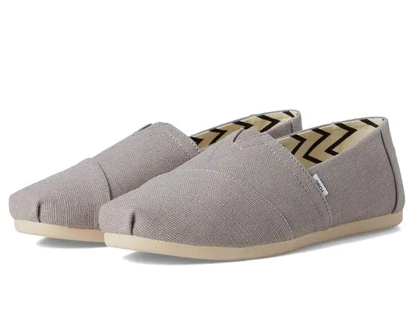 Toms Classic Alpargata Heritage Canvas Slip-on - Gray