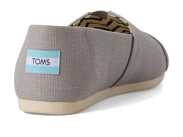 Toms Classic Alpargata Heritage Canvas Slip-on - Gray