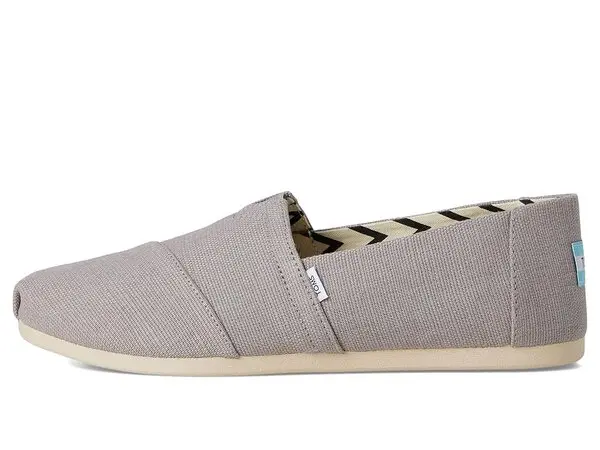 Toms Classic Alpargata Heritage Canvas Slip-on - Gray