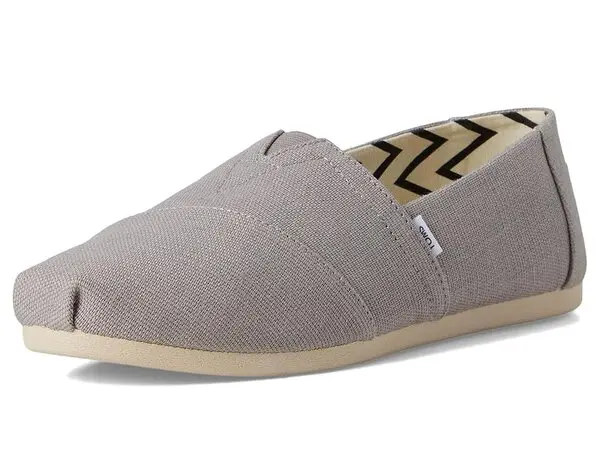 Toms Classic Alpargata Heritage Canvas Slip-on - Gray