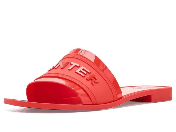 Hunter Marina Slip-on Sandals - Red