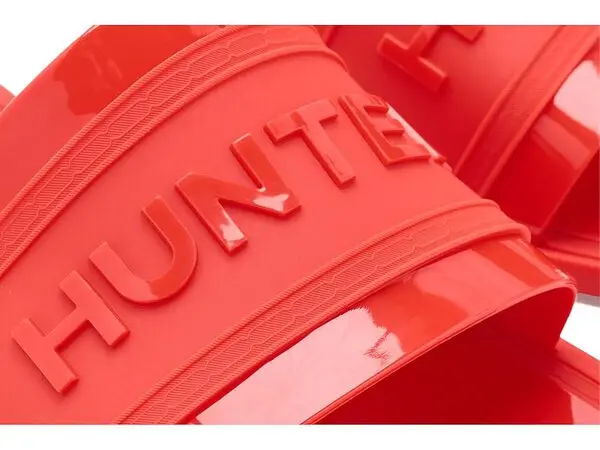 Hunter Marina Slip-on Sandals - Red