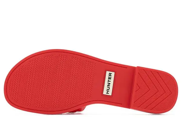 Hunter Marina Slip-on Sandals - Red