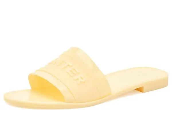 Hunter Marina Flat Slip-on Sandals - Yellow