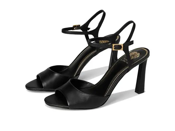 Vince Camuto Lilah Ankle Strap High Heel Sandal - Black