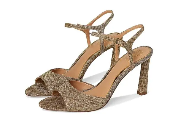Vince Camuto Lilah Ankle Strap High Heel Sandal - Bronze