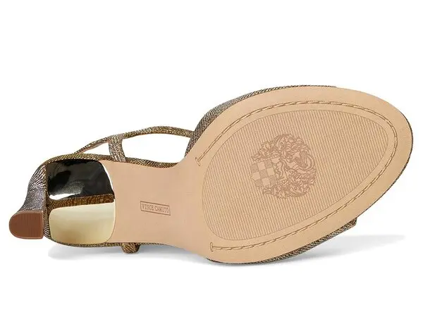 Vince Camuto Lilah Ankle Strap High Heel Sandal - Bronze