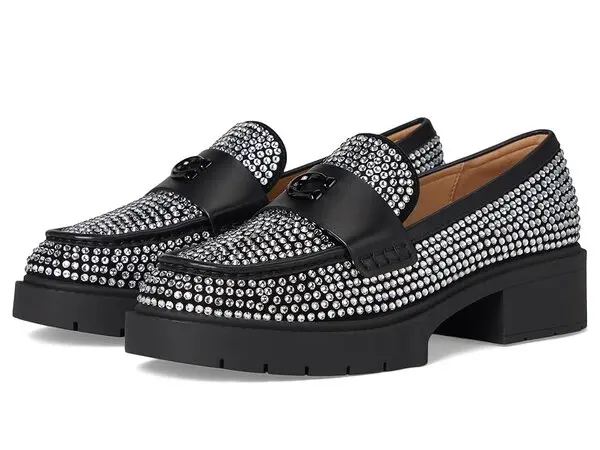 COACH Leah Loafer With Crystal Embellishments