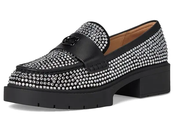 COACH Leah Loafer With Crystal Embellishments