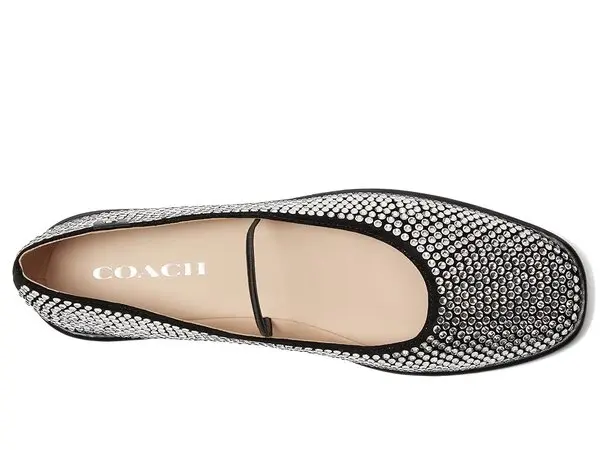 COACH Emilia Mary Jane Embellished Flats